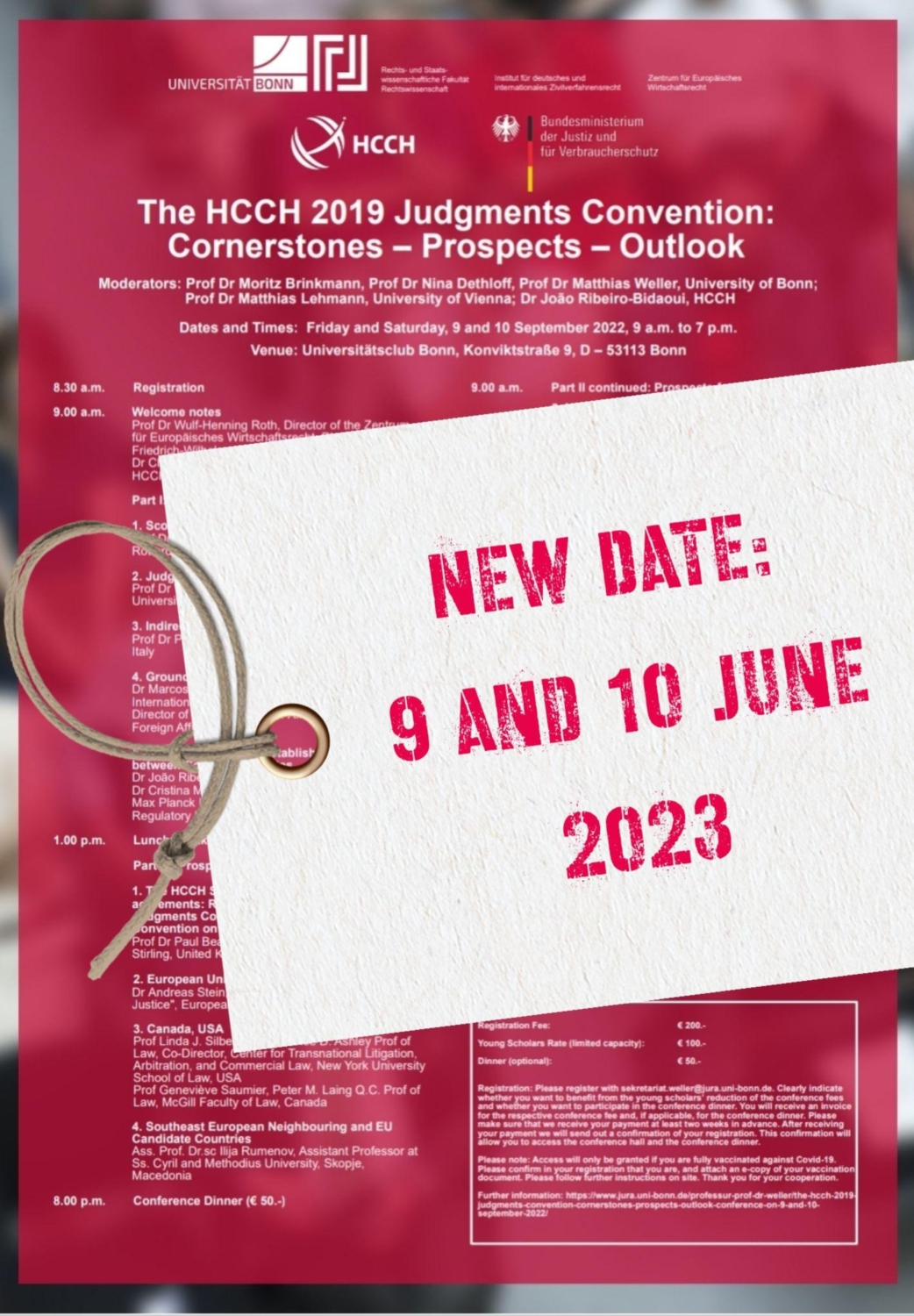 Conference on “The HCCH 2019 Judgments Convention: Cornerstones ...