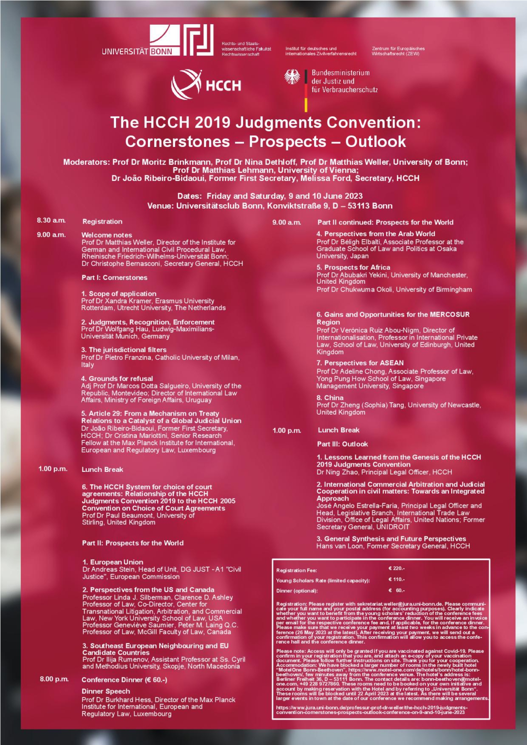 Bonn University / HCCH Conference — The HCCH 2019 Judgments Convention ...